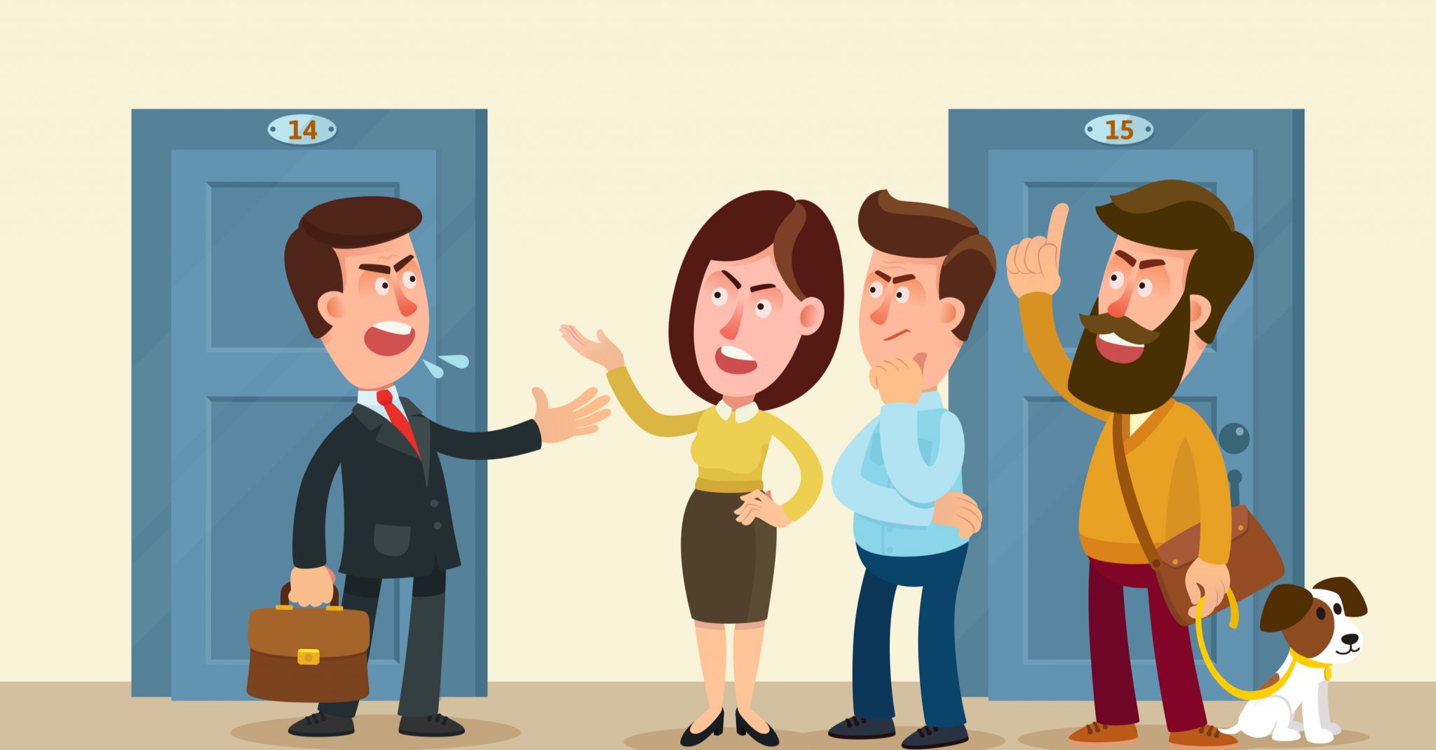 Harassment from your neighbours or other people? Defend yourself!